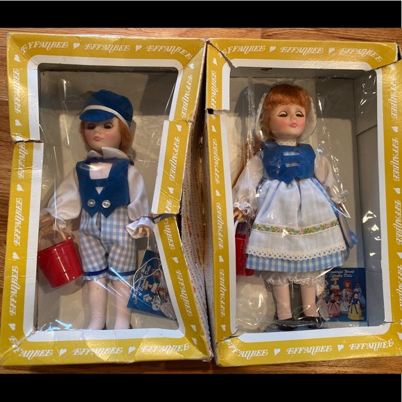 Effanbee | Toys | Effanbee Storybook Dolls Jack Jill | Poshmark